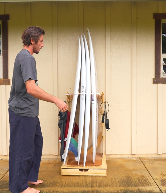 LISS | Freestanding Vertical Surfboard Rack